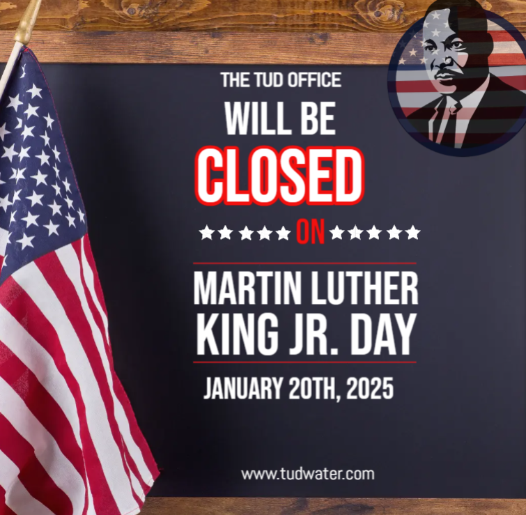 TUD Office Will Be Closed on Martin Luther King Jr. Day - TUD